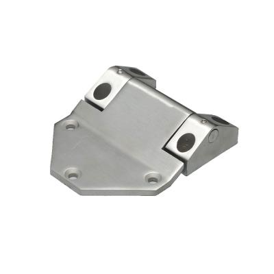 China 114*100*6MM Heavy Duty Stainless Steel Door Hinges For Industrial Machinery H201 for sale