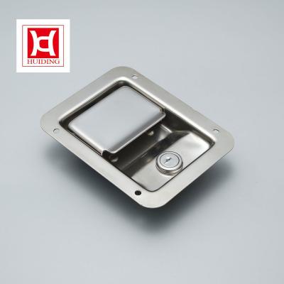 China Custom L3885rls Flush Mount Panel Locks Truck Toolbox Locks Paddle Latch for sale