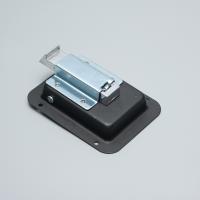 China Stainless Steel Flush Mount Single Point Paddle Latch Black Rv Door Panel Lock for sale