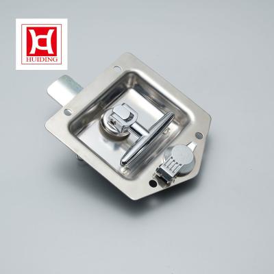 China Custom Truck Trailer T Handle Toolbox Latch Flush Mount Paddle Latch Panel Lock for sale
