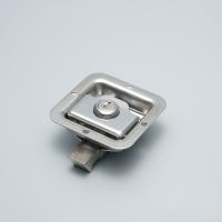 China Custom Stainless Steel Truck Tool Box Latch Paddle Flush Mount Latch With Lock And Key for sale
