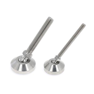 China Stainless Steel Heavy Duty Adjustable Leveling Feet Leveling Pads for sale