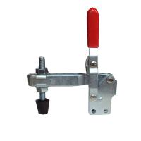 China HD-12137 Vertical Quick Release Hold Down Toggle Clamp Steel With Red Rubber Handle for sale