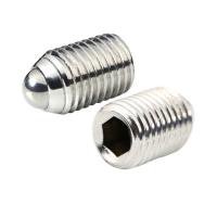 China M4 Ball Nose Retractable Spring Plunger With Ball Stainless Steel for sale