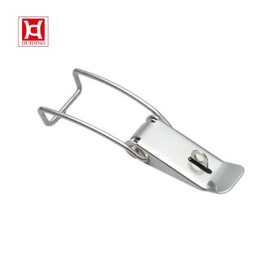 China Dk020G-S Silver Zinc Plated Spring Claw Toggle Latch For Industrial Machine for sale