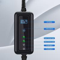 China Home Type 2 32A 7KW Portable EV Charger Station with 5m Cable and 3.5KW Output for sale
