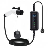 China 8-32A Adjustable EV Charger GBT Type1 Type2 3.5KW 7KW 11KW 22KW for EV Portability for sale