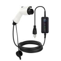 China 8-32A Adjustable EV Charger GBT Type1 Type2 3.5KW 7KW 11KW 22KW for EV Portability for sale