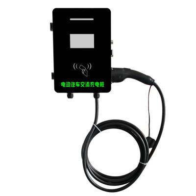China Ethernet/4G Network Connector 220V 21kw OCPP Charging Station for Electric Vehicles for sale