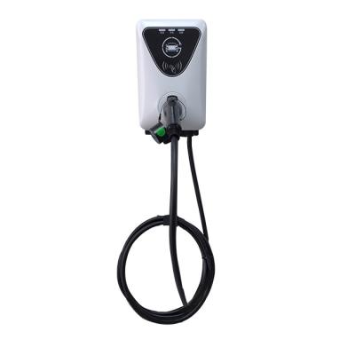 China GBT / Type2 7kw Electric Vehicle Level 2 EV Charger with Working Temperature -20C-50C for sale