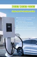 China 20kw Output Power Dc Fast Ev Charger for Electric Charging Station 30kw Ev Wallbox for sale