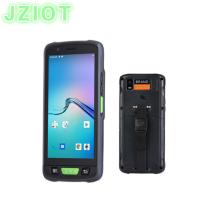 China 2G RAM 16G ROM 5.5 inch Android Handheld Data Collect Terminal with QR Code Scanner PDAs UHF RFID Mobile Computer for sale