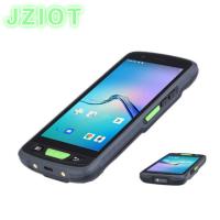 China 2G RAM 16G ROM 5.5 inch Android Handheld Data Collect Terminal with QR Code Scanner PDAs UHF RFID Mobile Computer for sale