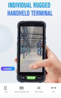 China Wireless Courier QR Code Reader Barcode Scanner For Android 4G PDA 2021 5.5 Inch Rugged Handheld for sale
