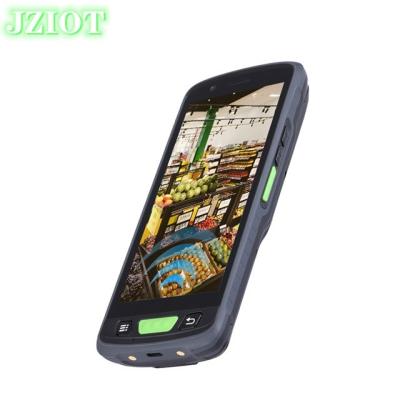 China Wireless Courier QR Code Reader Barcode Scanner For Android 4G PDA 2021 5.5 Inch Rugged Handheld for sale