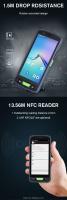 China 860-960MHz Bluetooth Uhf Rfid Reader Card GPS WiFi PDA Mobile Android Handheld PDA Private Mold for sale