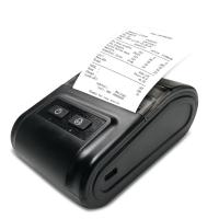 China 58mm portable handheld printer bluetooth with rechargeable battery for sale