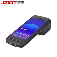 China Android 11 5.5 Inch Handheld Wireless Rugged POS 1D 2D QR Code 4G LTE Wifi POS System Thermal Printer NFC Barcode Scanner PDA for sale
