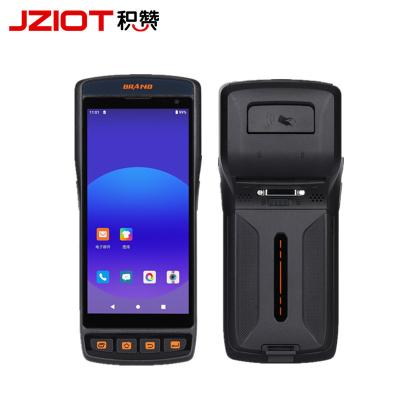 China Industrial Rugged Android 11 Handheld PDAs with Android 1D 2D Barcode Scanner Printer in Stock for sale