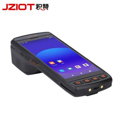 China IP65 Industrial Handheld Barcode Terminal Pda 4G Rugged Pda Android 11 Pda With Thermal Printer for Inventory for sale