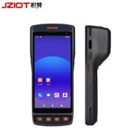 China Industrial Android 11 PDA Handheld Terminal with Built-In Printer and Barcode Scanner Rugged Design Stock Available for sale