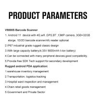 China 5.5 Inch Android PDAs NFC Terminal PDA with 1D 2D Barcode Scanner Cheap Handheld Data Collector for sale
