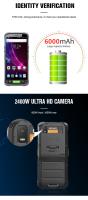 China 5.5 Inch Handheld PDA Android 11.0 Data Collectors Industrial Logoistic NFC Rugged Pdas for sale