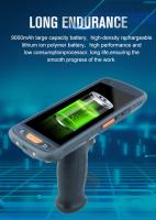 China Portable Android 11.0 OS PDA 4G Handheld Scanner Data Collector with NFC RFID 2D Chargeable for Dining & Entertainment for sale