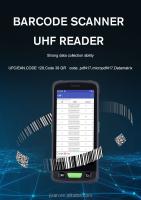 China Hot Sale Model V9100 5.5-inch Portable Android PDA 1D 2D Barcode Scanner PDA LF 134.2K for sale