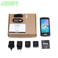 China 13.56mhz NFC Logistic QR Barcode Android Courier Data Collector Rfid UHF LF 134.2K 8-10cm for sale