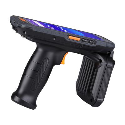 China Cheap Price Wireless UHF RFID Mobile Reader ISO 18000-6C Global EPC GEN 2 860-960MHZ RFID Scanner LF 125KHZ 134.2KHZ RFID Reader for sale