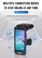 China IP67 Rugged Android PDA with Barcode Scanner and UHF RFID Reader Handheld Data Collection Terminal Devices in Stock for sale