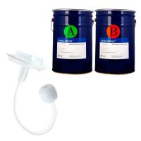 China Translucent LSR Liquid Silicone Rubber for Flexible mould making for sale
