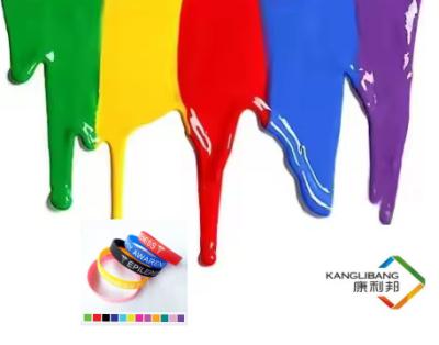 China Screen Printing Rubber Silicone Based Ink For Logo Pattern Printing for sale
