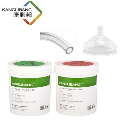 China Double Competent Food grade Platinum Curing Agent for Silicone Rubber Extrusion and Injection for sale