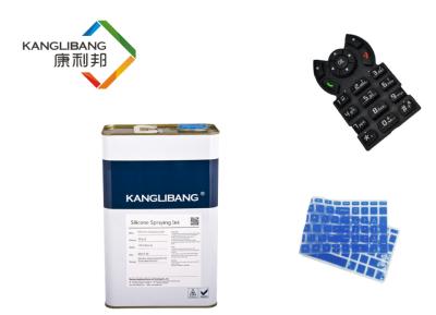 China Good Adhesion Silicone Rubber Spray Coating Ink for Silicone Keypad for sale