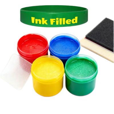 China Kanglibang Silicone Screen Printing Ink High Adhesion for Silicone Wristbands Medical Products for sale