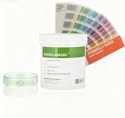 China High Adhesion Silicone Screen Printing Ink White Color for Silicone Products for sale
