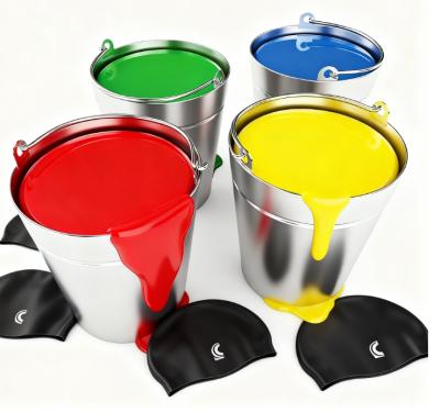 China For Swimming Cap Screen Printing Silicone Based Ink Polyurethane Curing Agent Food & Industrial Grade for sale