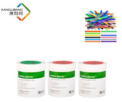 China Kanglibang 3 Components High Temperature Cured Adhesive for Permanent Bonding Silicone Gaskets Strips Seal and O-ring for sale