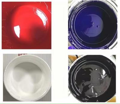 China Vibrant Silicone Ink | Precisely Matched to Your Pantone Code for sale