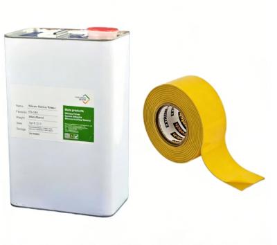 China Silicone Bonding Primer Waterproof Silicone Double Sided Tape for Industrial Silicone Product Assembly for sale