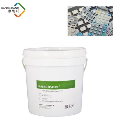 China Kanglibang Two Components Soft Touching Coating for Silicone Rubber Good Friction Resisting for sale