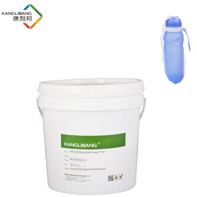 China Kanglibang Medium Temperature Curing  FDA Approved Silicone Soft Touching Coating for sale