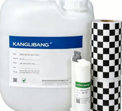 China Thermoset Hot Press Glue for Film Fabric Metal Leather Lamination for sale