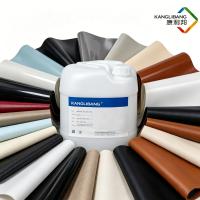 China Water Based Laminating Adhesive Heat Seal PU Adhesive Heat Press Glue Laminating for Leather Bonding for sale
