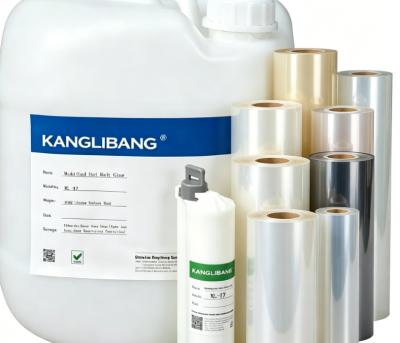 China Modified Hot Melt Glue 93% High Light Transmittance Film Glue for sale