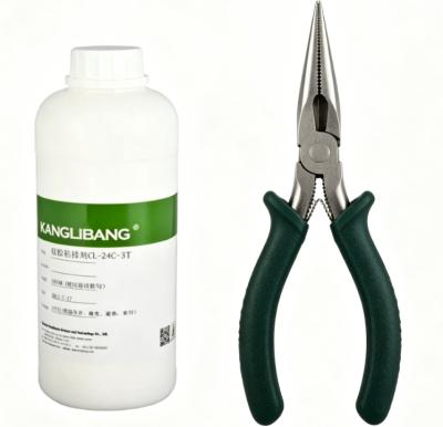 China Silicone to Metal Vulcanizing Primer for Automotive Overmolding, Heat Cure Bonding Agent for sale