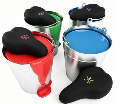 China Industrial Silicone Screen Printing Ink, Bake Required, Full Pantone Color Range, Equipped With Hardener & Solvent for sale