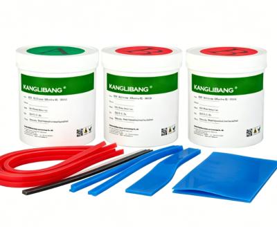 China FDA LFGB Approved 3 Part Silicone Glue High Temperature Curing Adhesive for Kitchen Silicone Parts Bond for sale